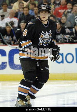 The Washington Capitals' Alex Ovechkin is shown during a game against ...