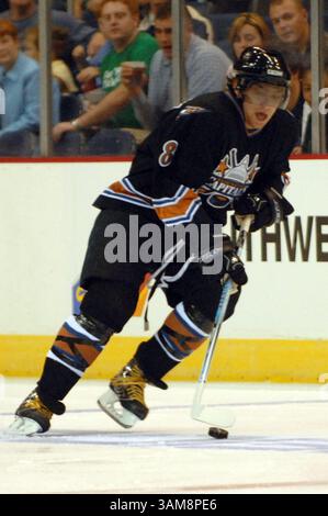 The Washington Capitals' Alex Ovechkin is shown during a game against ...