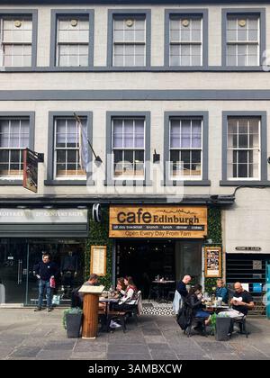 The City Cafe, cafe and diner, Edinburgh Scotland Stock Photo - Alamy