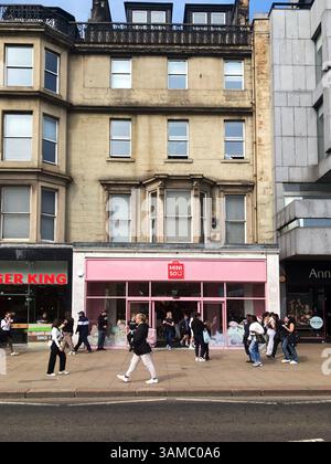 Located on Princes Street, Scotland's first-ever MINISO store, with ...