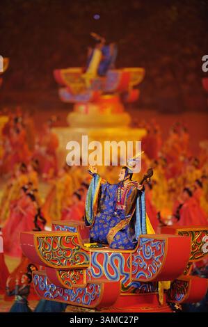 Aug 08, 2008 - Beijing, CHINA - Dancers during the Olympic opening ...