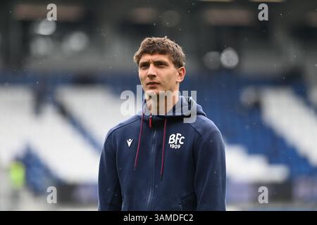 Massimo Pessina of Bologna FC in action during the serie Serie A ...