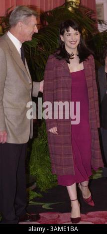 Juliette Binoche, supporting actress in The English Patient, arrives at ...
