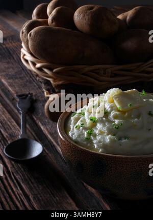 Mash potatoes are a good comfort food for these cold days. (Photo by ...