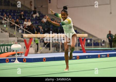 Jesolo, Italy. 14th Apr, 2025. Jesolo Trophy captured at Pala Turismo, Jesolo on 13.Apr.2025 by ...