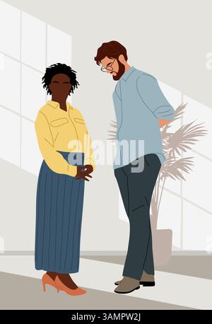 young woman standing avatar character Stock Vector Image & Art - Alamy