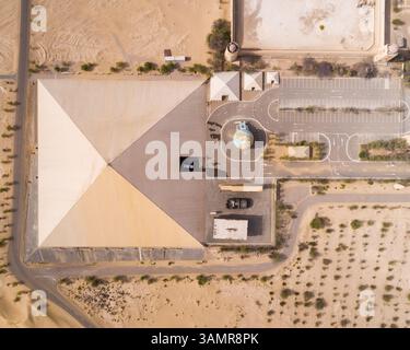 Aerial view of the National Museum of Natural history at the Mall ...