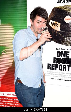 The premiere of 'One Rogue Reporter' at the 13th East End Film Festival ...