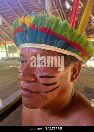 Indigenous Boras of the Peruvian Amazon Stock Photo - Alamy