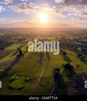 Aerial view of Portal Golf Course surrounded by lush green landscape ...