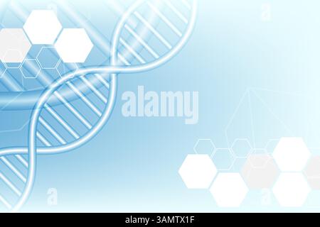Abstract DNA Concept illustration vector Design template. Suitable for ...