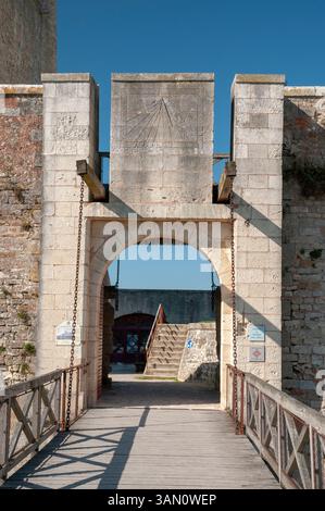 Vauban fortress (Fort Vauban) at Fouras, a UNESCO World Heritage Site ...