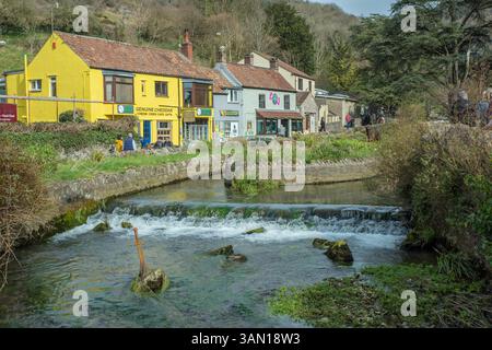 Cheddar Yeo Sword in the River Cheddar Yeo at Cheddar village, Somerset ...