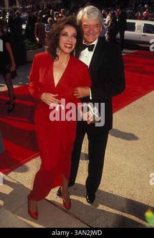 Dec. 00, 1991 - DIXIE CARTER with husband HAL HOLBROOK 1991.# 16113 ...