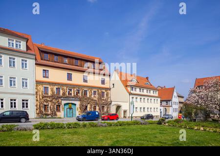 Dohna im Frühling Marktplatz Dohna Sachsen Deutschland *** Dohna in ...