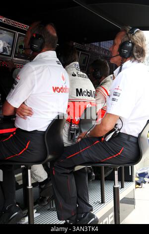 McLaren F1 Team watches the race. 14.06.2026. Formula 1 World ...