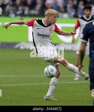 Oscar Höjlund. fotografiert beim Spiel Eintracht. Frankfurt gegen ...