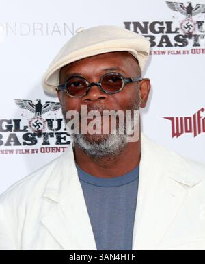 Samuel L Jackson arriving Stock Photo - Alamy