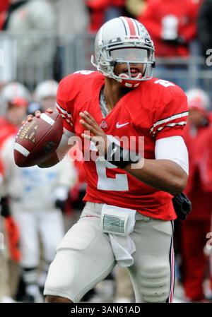 November 22, 2008: ..Ohio State quarterback Terrelle Pryor #2 is ...