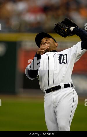 August 9, 2007: Detroit second baseman #14 Placido Polanco turns the ...