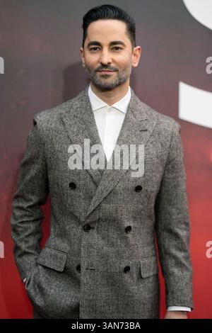 Sev Ohanian attends the premiere of "Sinners" at AMC Lincoln Square on ...