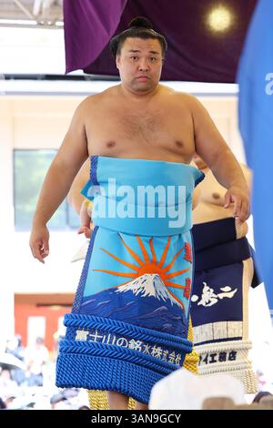 Tokyo Japan. 14th Apr, 2025. Churanoumi, APRIL 14, 2025 - Sumo : Annual ...