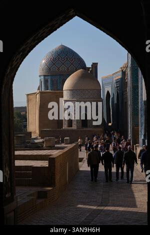 Walkway through Ancient Silk Road City of Jiaohe in Turpan, Xinjiang ...