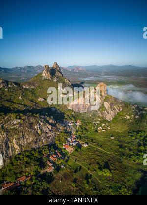 Aerial view of Chicken Mountain, Quixada, Brazil Stock Photo - Alamy