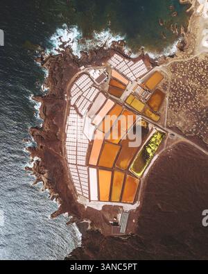 Colorful natural salt pans along the rocky coastline of BirÅ¼ebbuÄa ...
