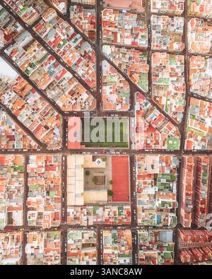 Rooftops in the city of Las Palmas de Gran Canaria, Canary Islands ...