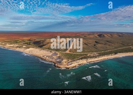 An aerial view of Exmouth, Ningaloo reef Stock Photo - Alamy