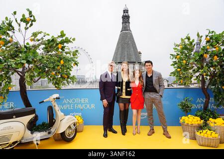 (left to right) Director, Paul Feig, Producer, Laura Fischer, Blake ...