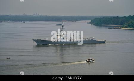Wayne E Meyer (DDG-108) an Arleigh Burke-class destroyer of the United ...