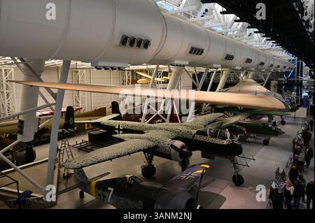 The Heinkel He 219 Uhu was a German night fighter aircraft used during ...