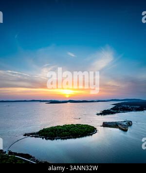 Saint Nicholas fortress in Sibenik, Croatia Stock Photo - Alamy