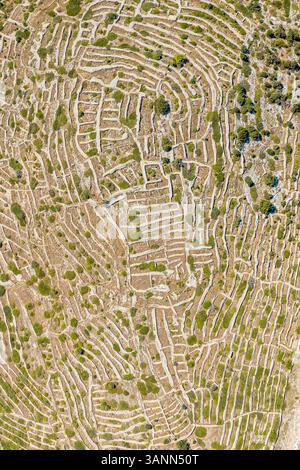 Aerial view of fingerprint island, Bavljenac, Croatia Stock Photo - Alamy