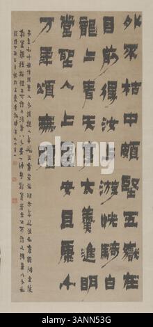 The Palace Museum displays Chinese calligraphy from different periods ...