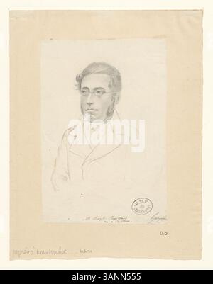 This drawing features Jean-Baptiste Bayle-Mouillard, born in Billom ...