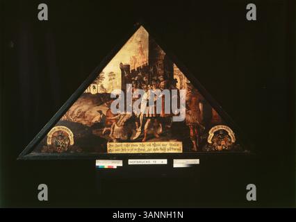 'The Death of Absalom' captures the tragic death of Absalom, the son of ...