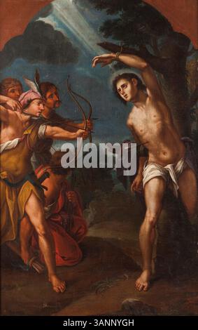 This 18th-century painting, attributed to João dos Santos Ala, depicts ...