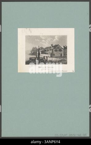 Residence of Jean-Jacques Rousseau, Motiers, Val de Travers, canton ...