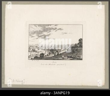 This etching from the Swiss National Library features 'Der Neun-Brunnen ...