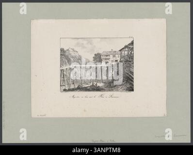 Lithograph print by Louis Albert Guislain Bacler d'Albe and Godefroy ...