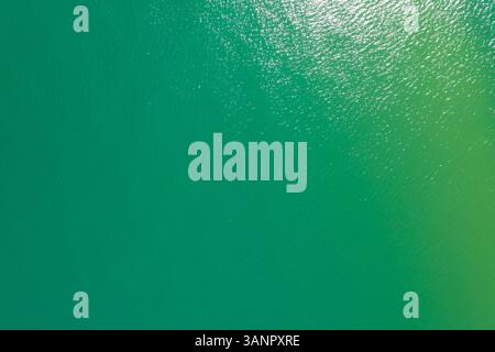 The Great Lakes, Aerial turquoise ocean photo, top view of sea texture ...