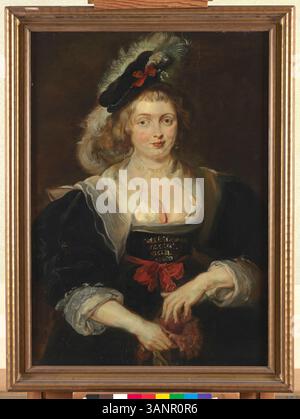 This anonymous portrait of Helena Fourment, created by an unknown ...