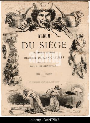 ''Album du siège'' is a 1871 collection of caricatures published in the ...