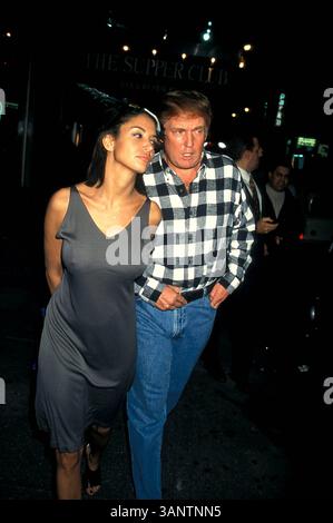 Donald Trump, Kara Young, 1997, Photo By John Barrett/PHOTOlink ...