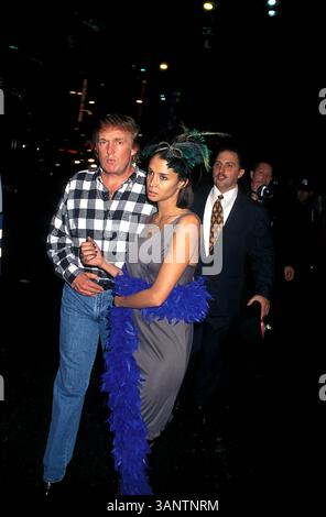 Donald Trump, Kara Young, 1997, Photo By John Barrett/PHOTOlink ...