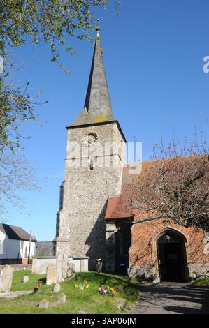St Andrew Church, Great Cornard, Suffolk Stock Photo - Alamy