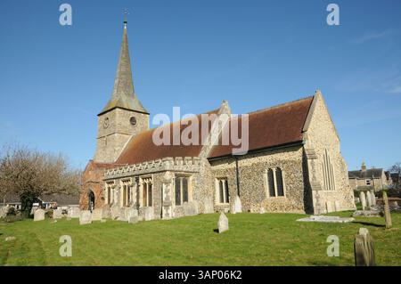 St Andrew Church, Great Cornard, Suffolk Stock Photo - Alamy